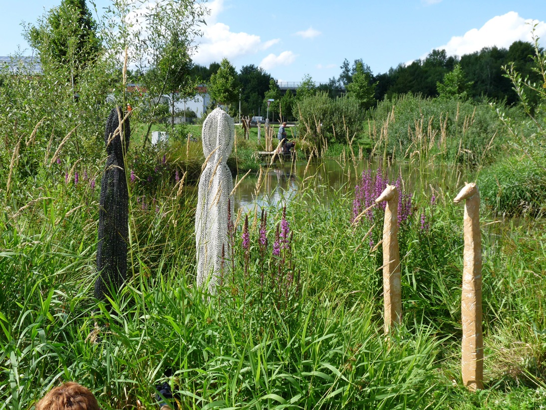Aus dem Atelier in das Biotop - 3D und mehr - Willkommen in meinem Atelier